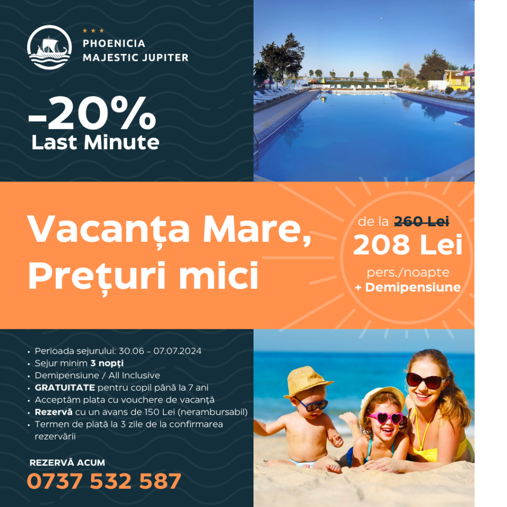 ☀️Oferte Speciale | Complex Majestic Jupiter All Inclusive