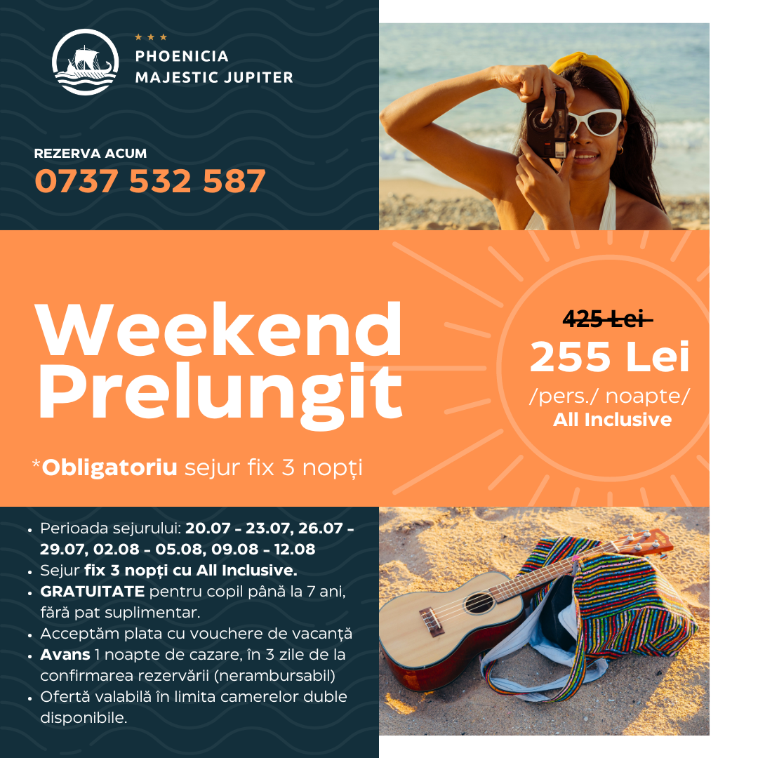 ☀️Oferte Speciale | Complex Majestic Jupiter All Inclusive