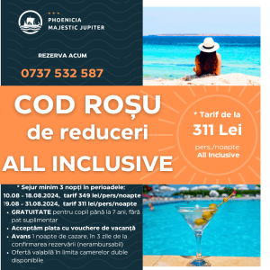 ☀️Oferte Speciale | Complex Majestic Jupiter All Inclusive