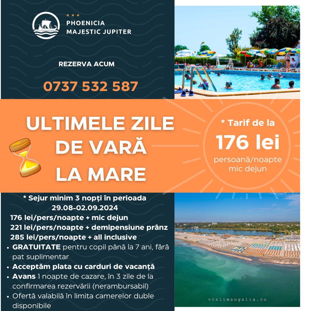 ☀️Oferte Speciale | Complex Majestic Jupiter All Inclusive