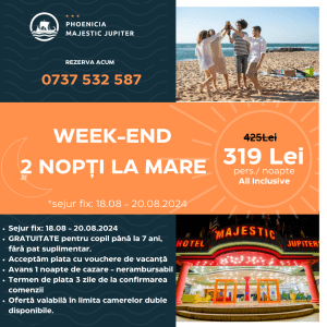 ☀️Oferte Speciale | Complex Majestic Jupiter All Inclusive
