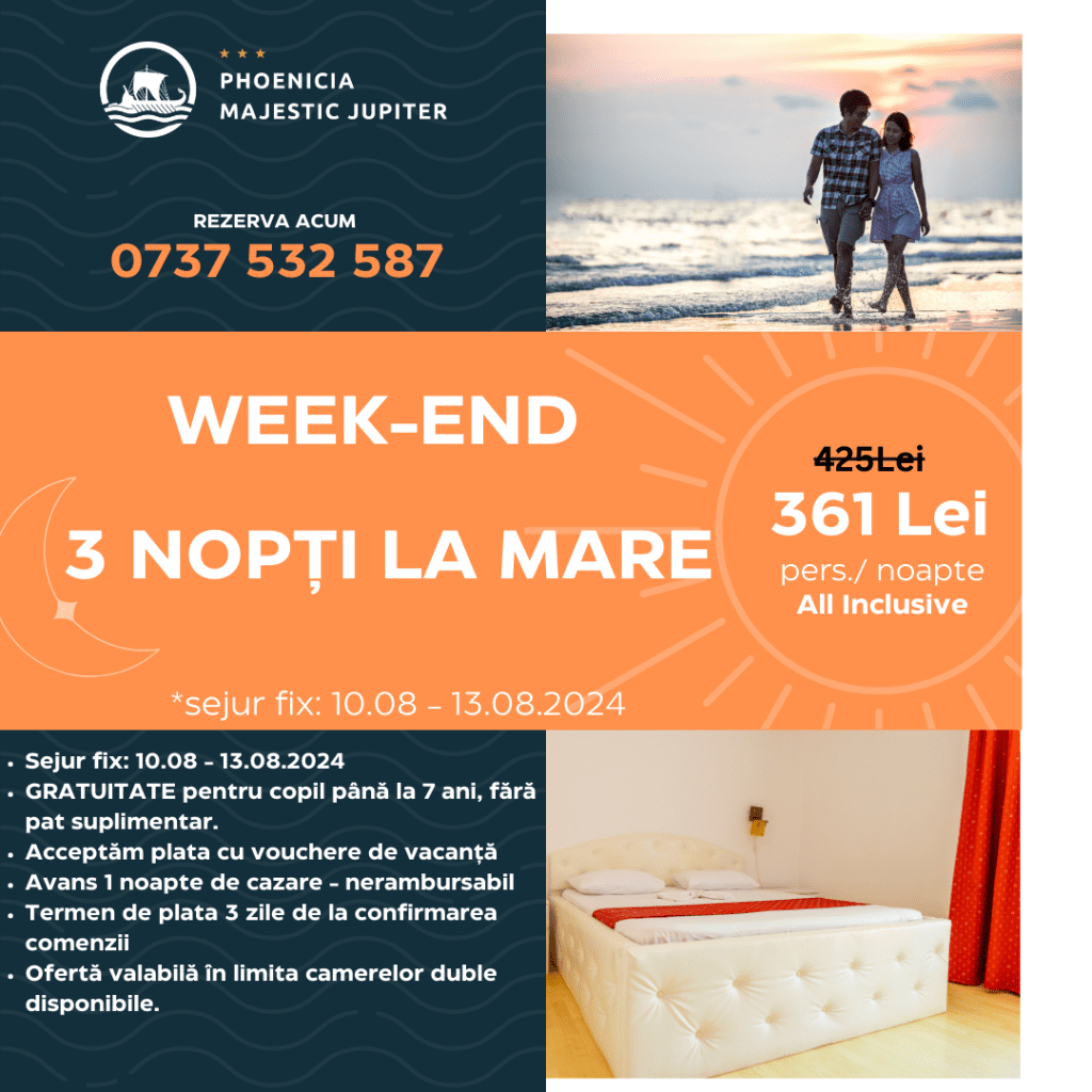 ☀️Oferte Speciale | Complex Majestic Jupiter All Inclusive