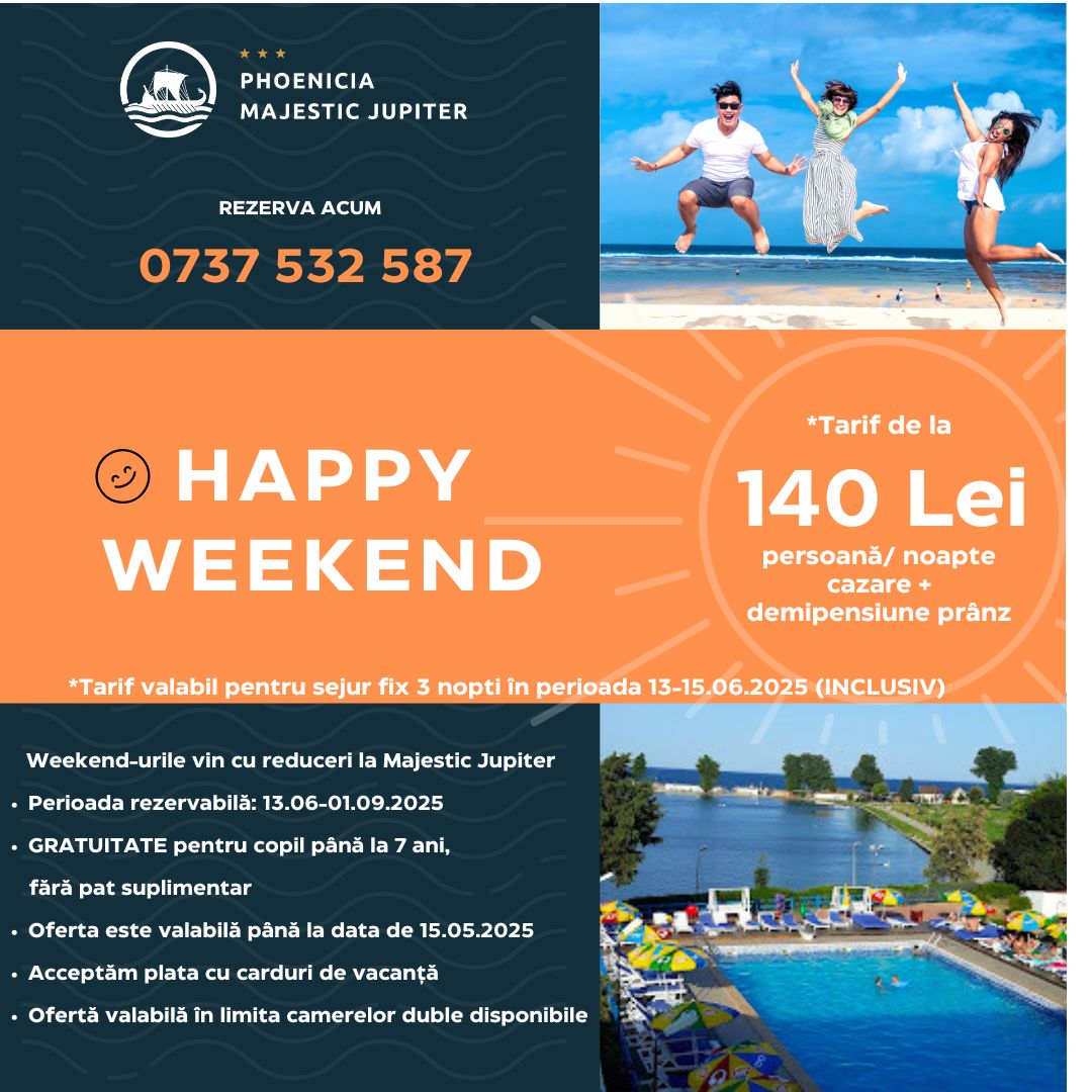 ☀️Oferte Speciale | Complex Majestic Jupiter All Inclusive