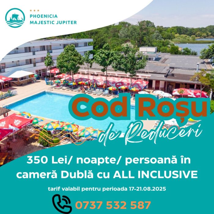☀️COD ROȘU DE REDUCERI | Complex Majestic Jupiter All Inclusive